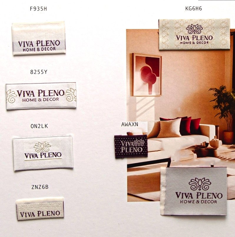 Etiquetas Tejidas - The Labeling Club - Woven Labels, Hangtags, Printed ...